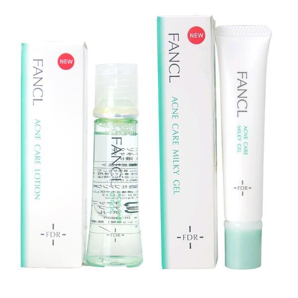 【支持购物卡】日本FANCL芳珂 祛痘水乳组合 爽肤水30ml+乳液18g FDR系列 水油平衡【价格 评价 图片】- - 天虹